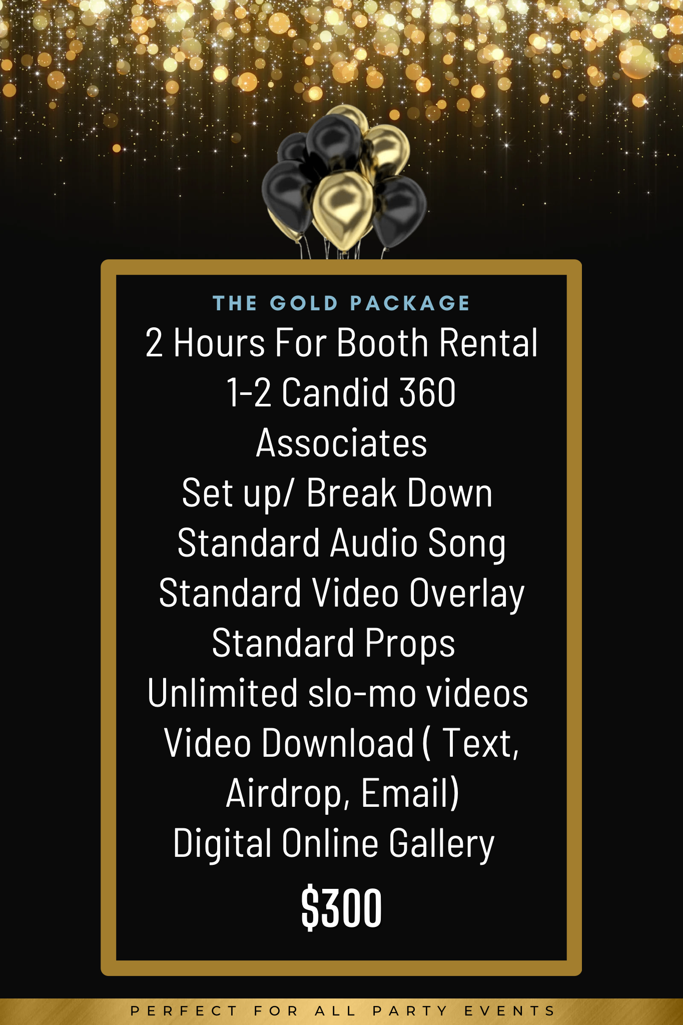 The Gold Package – candid360photo